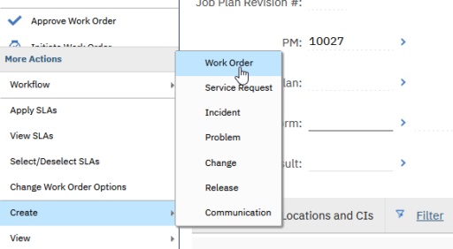 MaximoDev - How to create follow-up Work Order with script