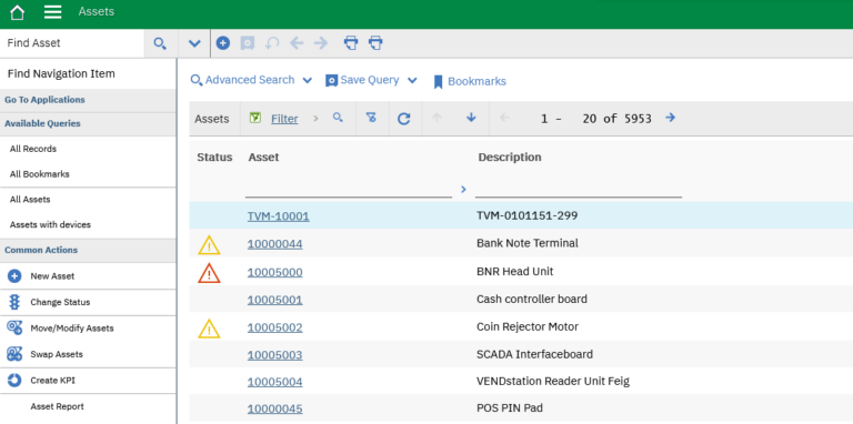 MaximoDev - Display custom icons in application’s list view
